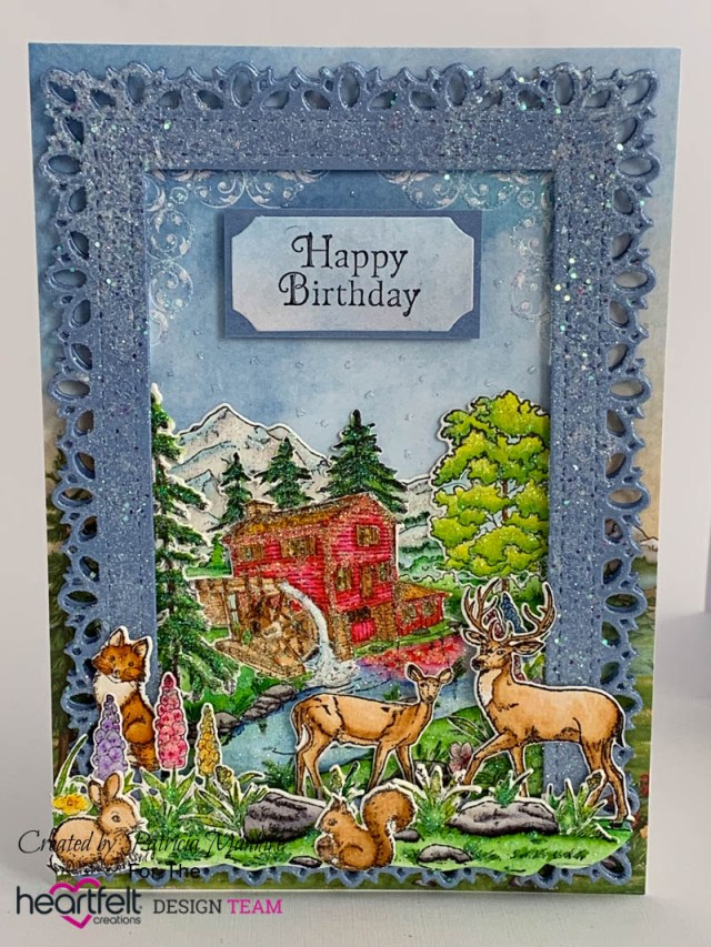 Wilderness Retreat Happy Birthday - Patricia's Creative Corner