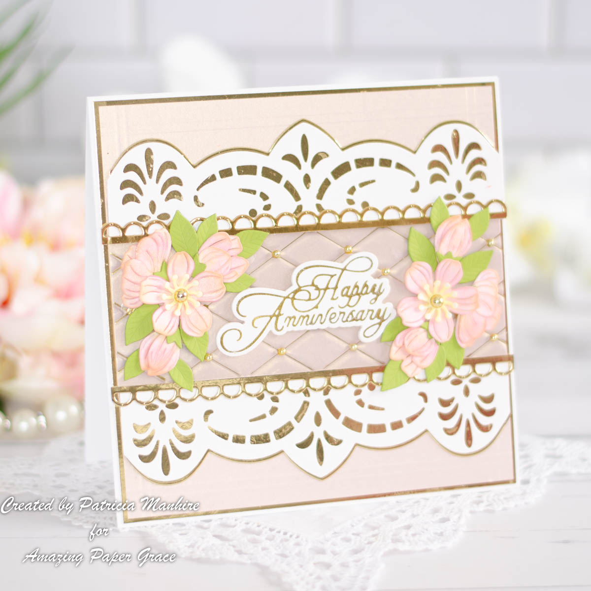 Handcrafted Anniversary Cards - Patricia's Creative Corner