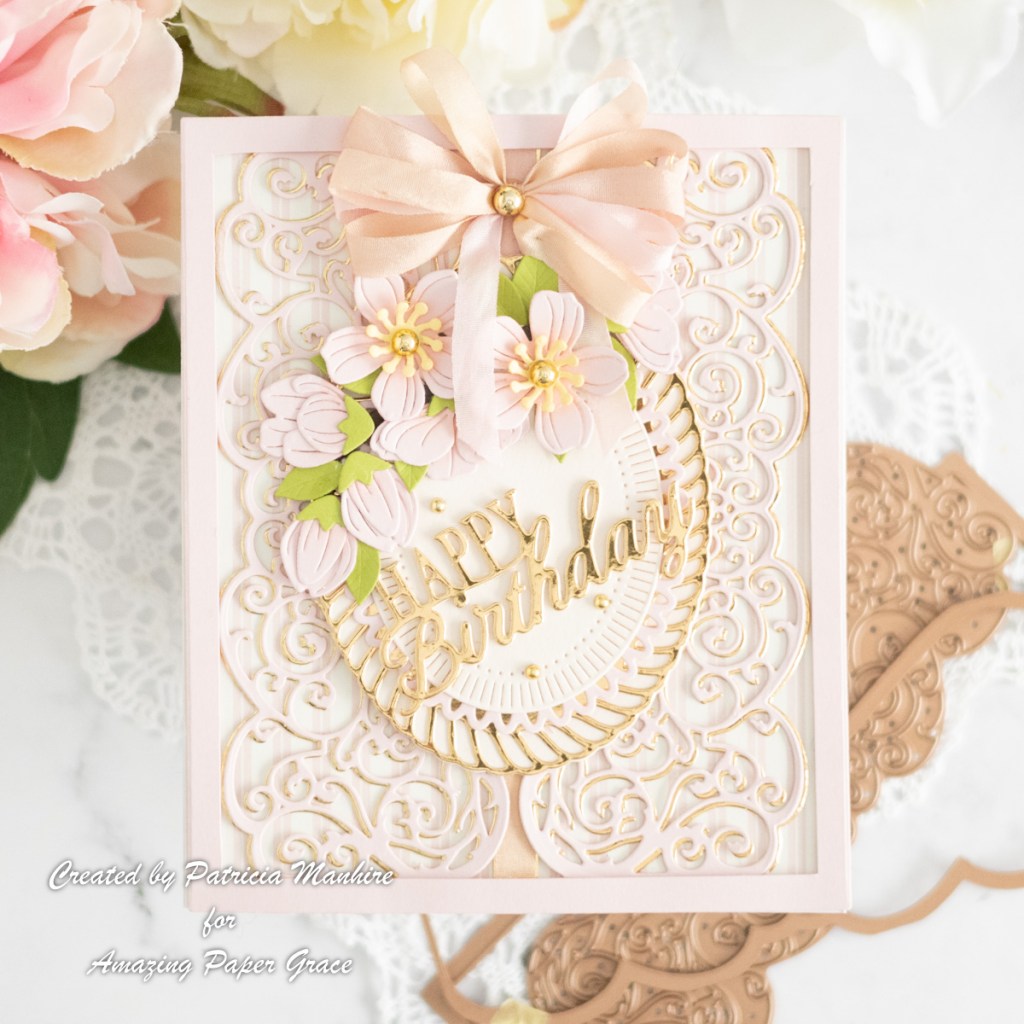 An Amazing Paper Grace Rose and Filigree Birthday Card - Patricia's ...