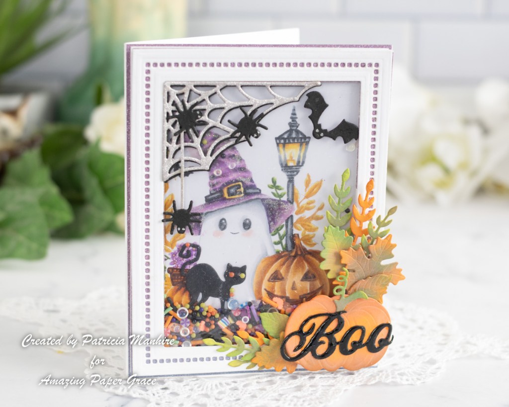 👻 m. Halloween Ghost Shaker Card – “Boo!” Card Tutorial - Patricia's ...